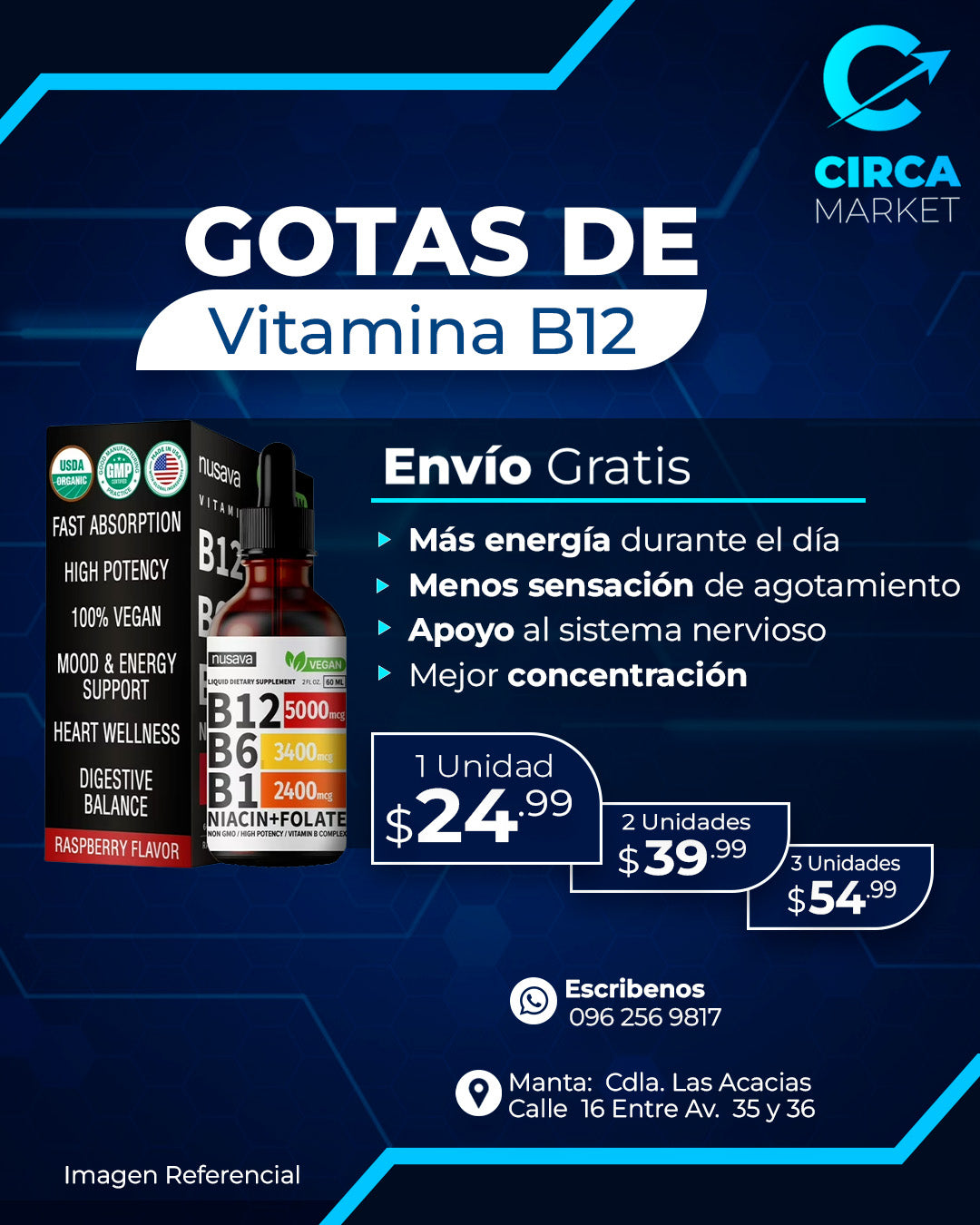 B12 COMPLEX VITAMINS ™ – Circa Market